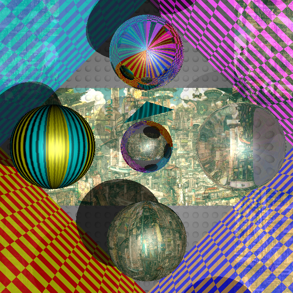 CS5310 Computer Graphics - Homework 3 Images